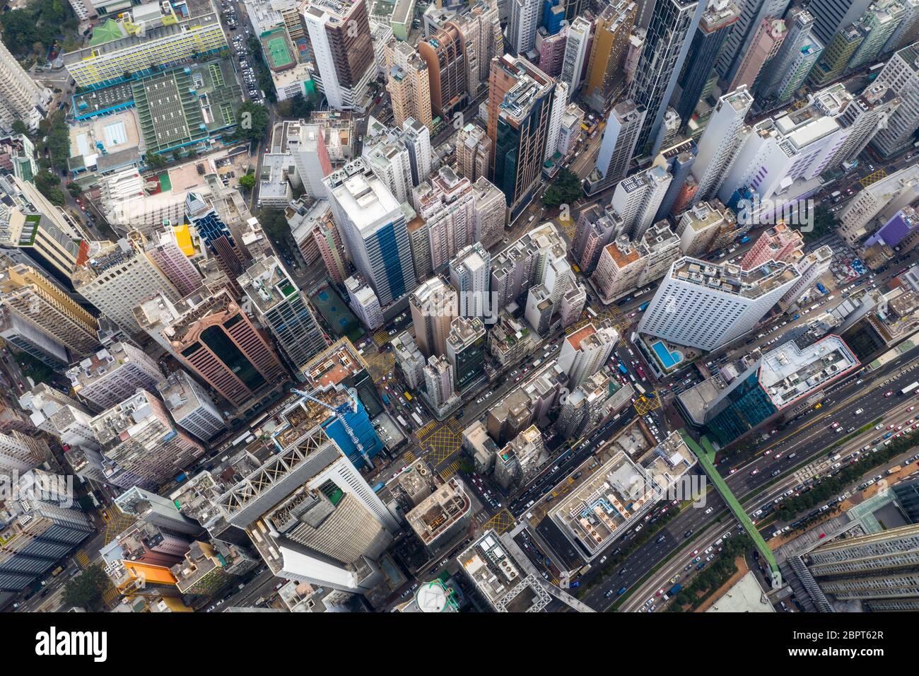 Top down office buildings hi-res stock photography and images - Alamy