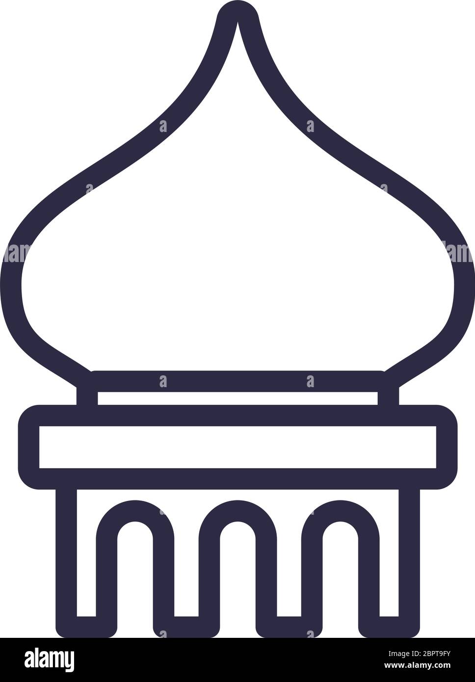 eid mubarak mosque line style icon Stock Vector Image & Art - Alamy