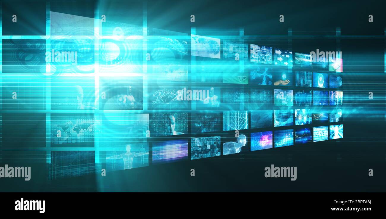 Screens collage hi-res stock photography and images - Alamy