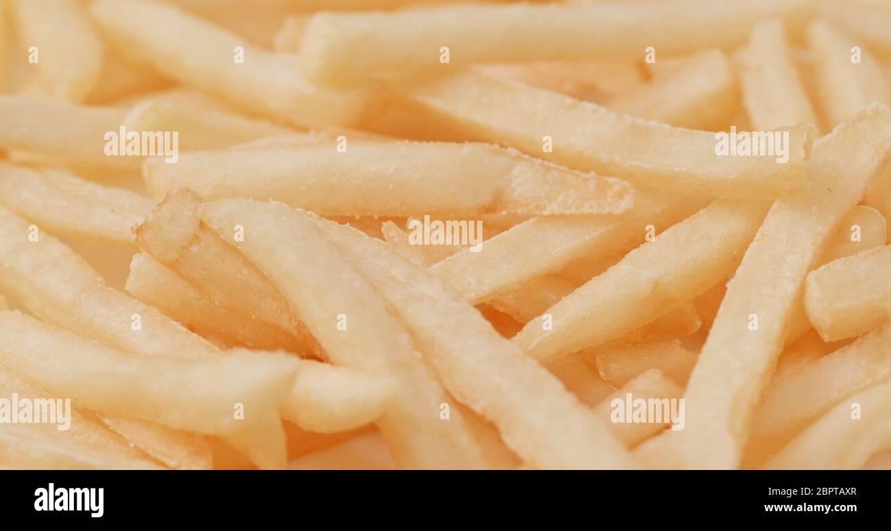 Stack of french fries Stock Photo - Alamy