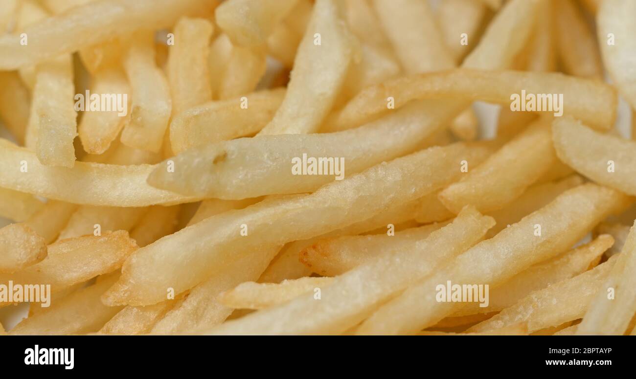 Stack of French fries Stock Photo - Alamy