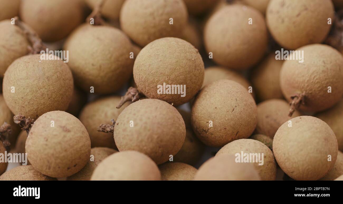 Stack of Longan Stock Photo - Alamy