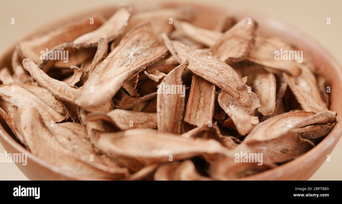 Chinese Dried burdock Stock Photo - Alamy