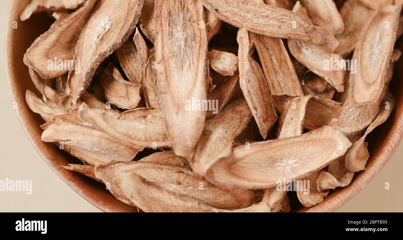 Chinese Dried burdock Stock Photo - Alamy