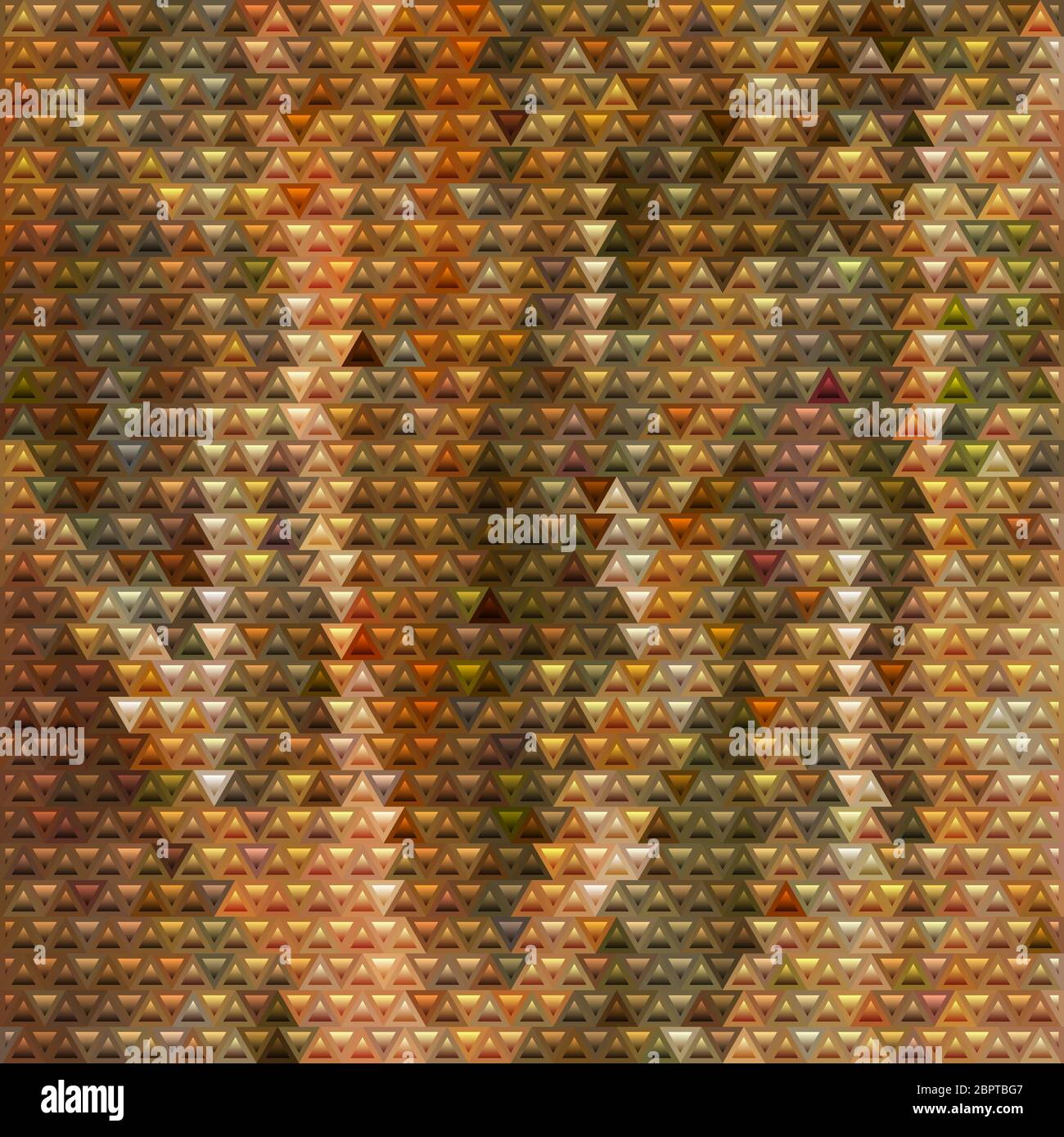 abstract stained-glass triangle mosaic background - brown Stock Photo ...