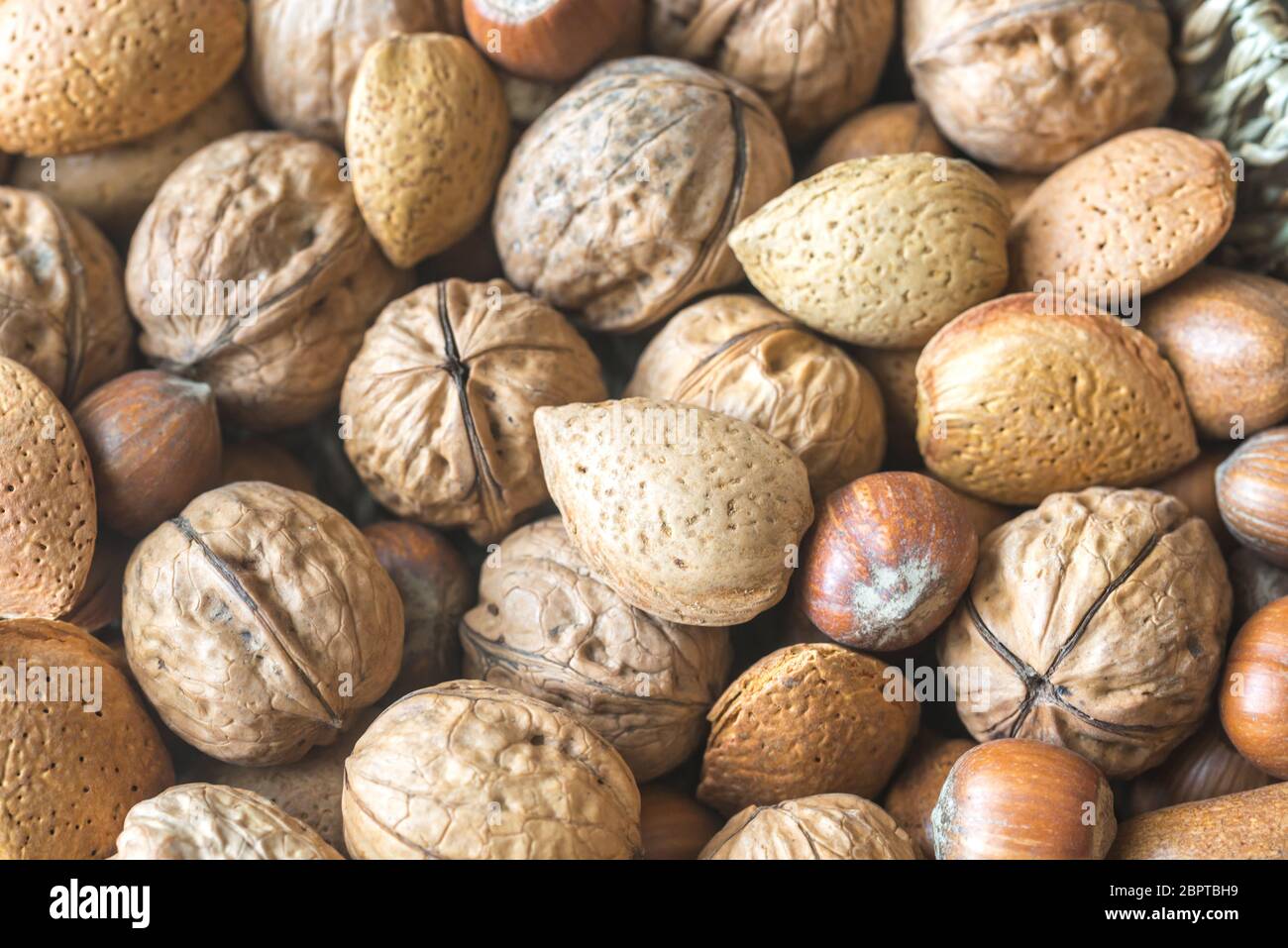 Assortment of nuts Stock Photo - Alamy
