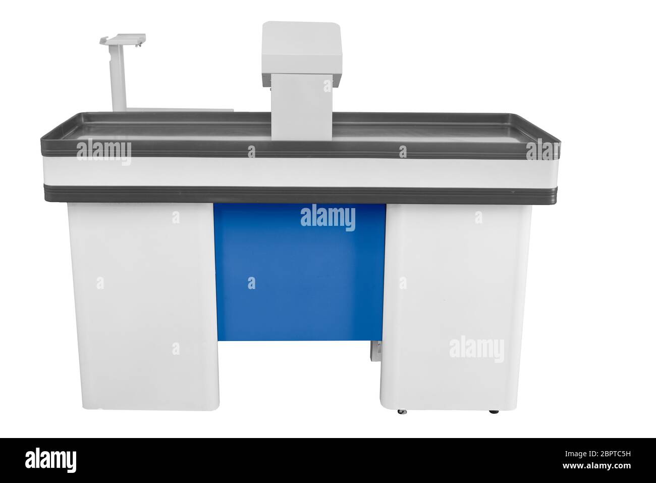 cashier machine or cash register terminal isolated on white background ...