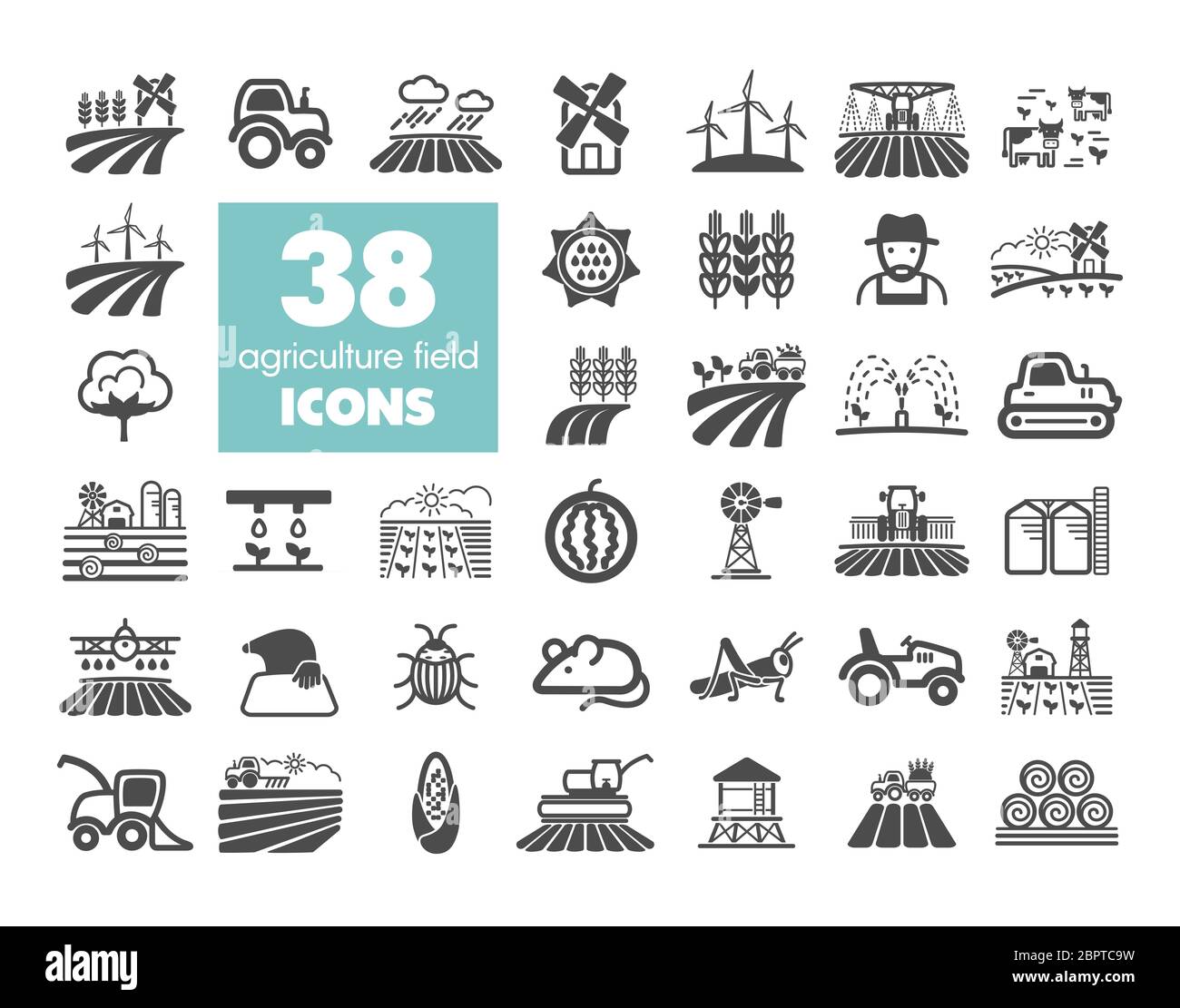 Farm Field icon. Agriculture sign. Graph symbol for your web site ...