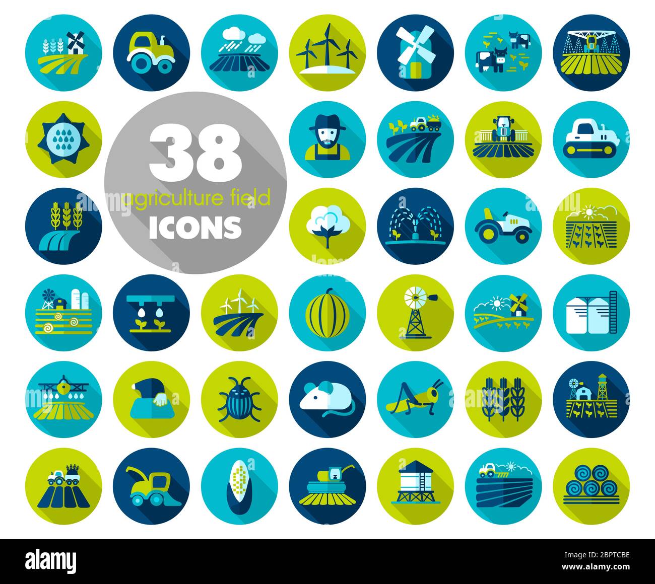 Farm Field icon. Agriculture sign. Graph symbol for your web site ...