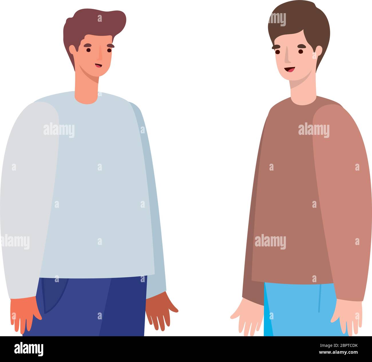 Men avatars cartoons vector design Stock Vector Image & Art - Alamy