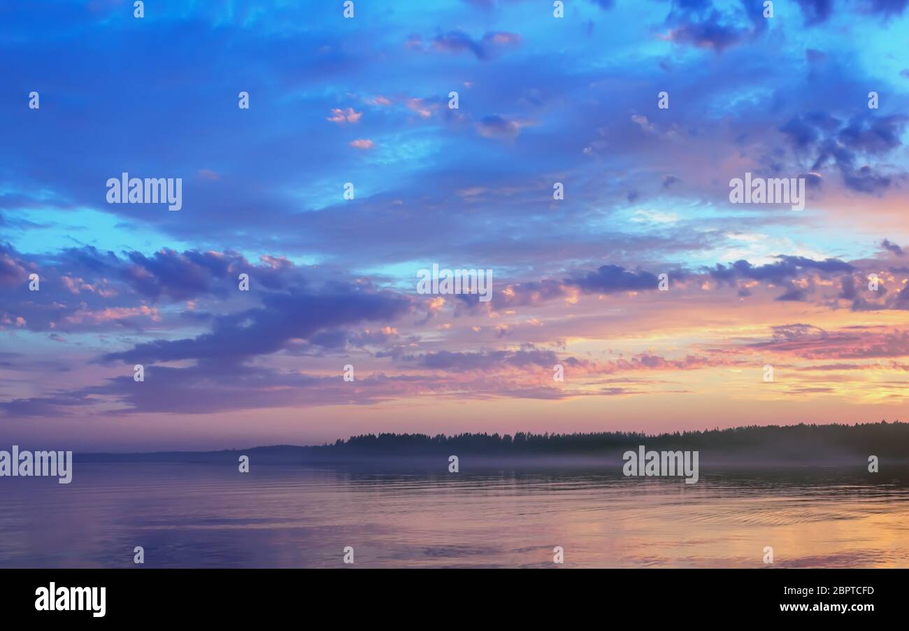 Sunset Sky Mist