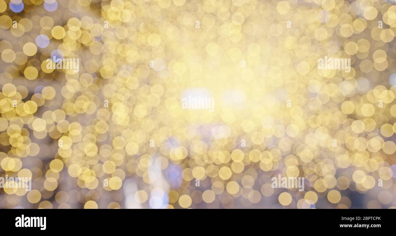 Blur golden shiny decoration in golden color Stock Photo - Alamy