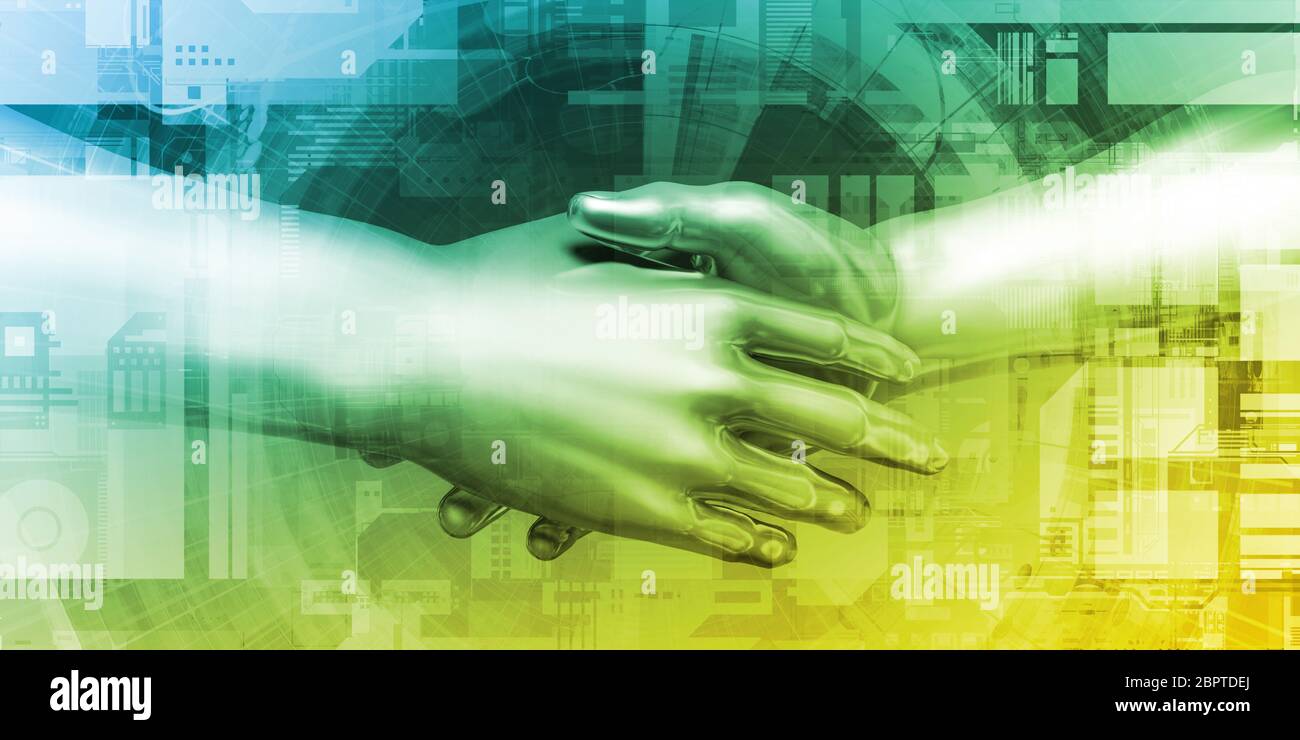 Digital Marketing Concept for Product or Service Partnership Stock ...