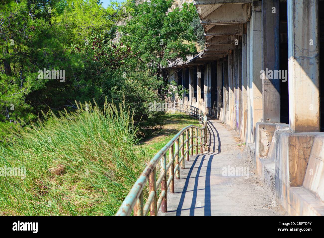 pedestrian path of transport tunnel Stock Photo - Alamy