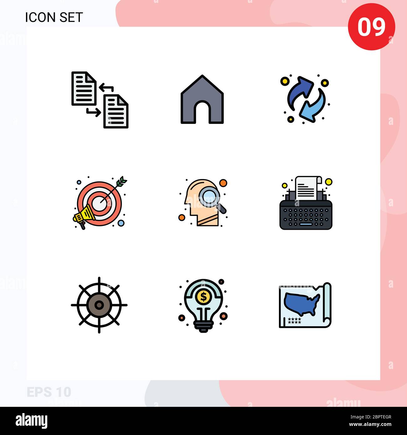 Mind map arrows hi-res stock photography and images - Alamy