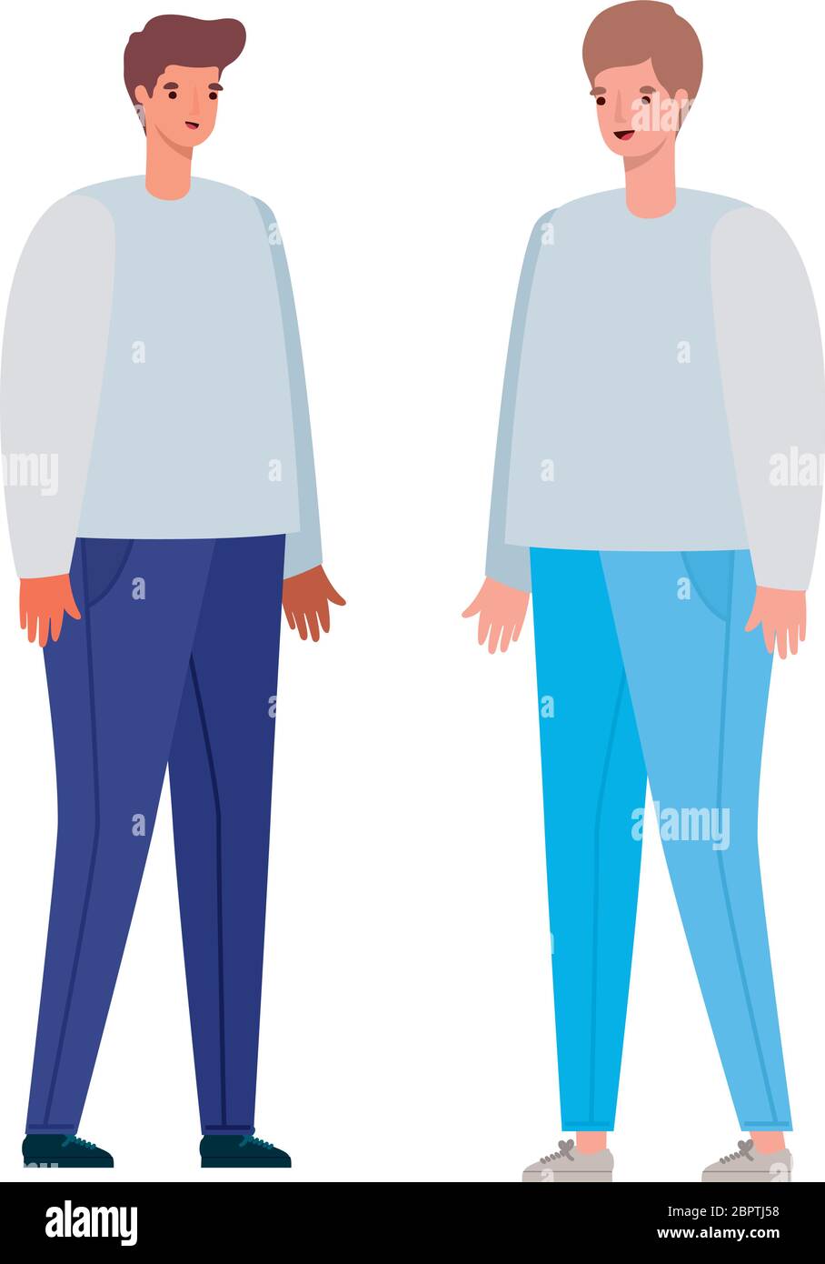Men avatars cartoons vector design Stock Vector Image & Art - Alamy
