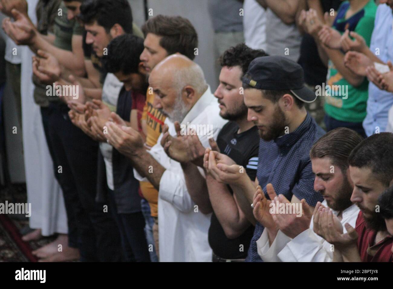 May 20, 2020: The pictures taken show that Muslims in Idlib governorate ...