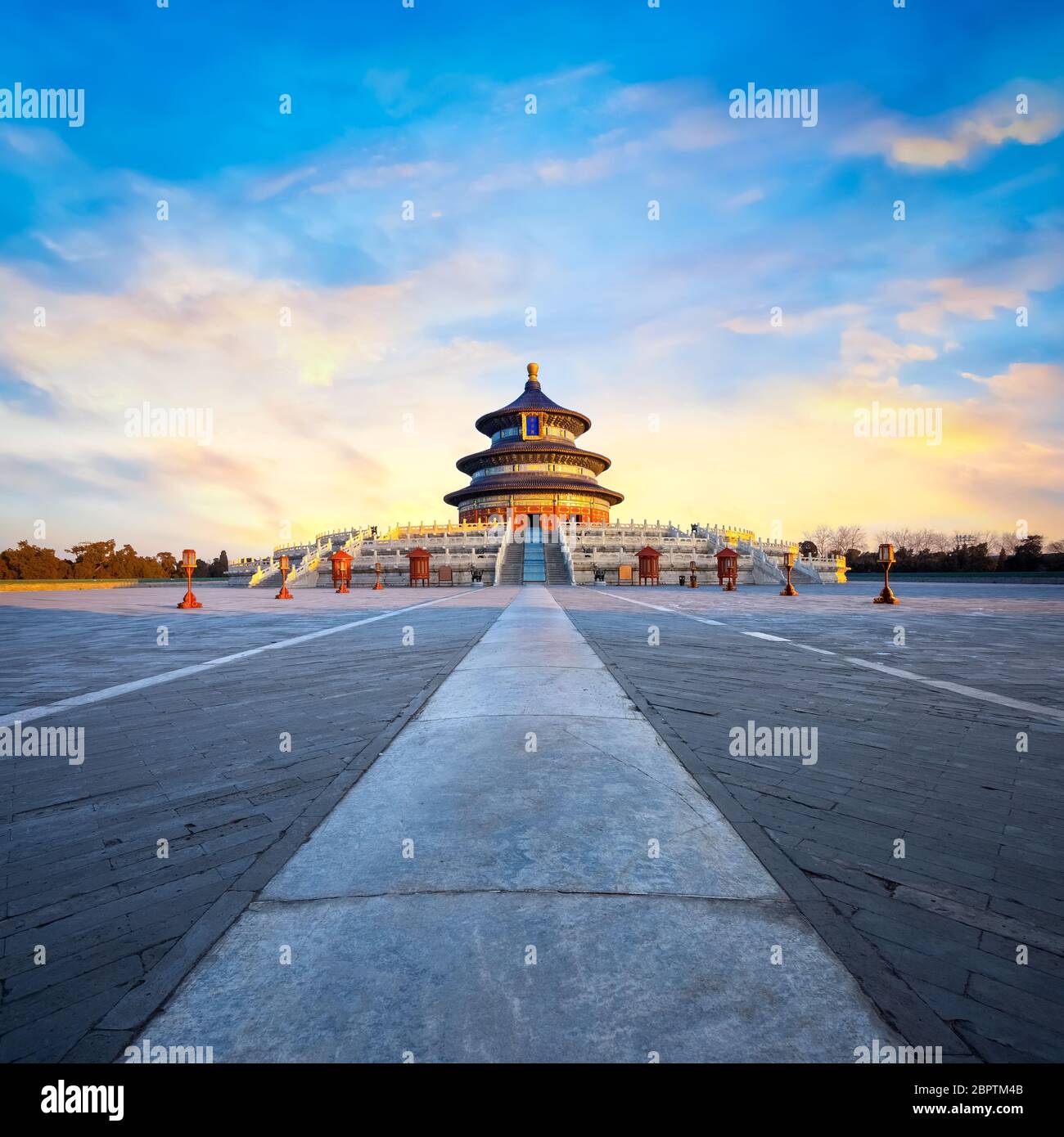 Beijing, China - Jan 10 2020: The Temple of Heaven is an imperial ...
