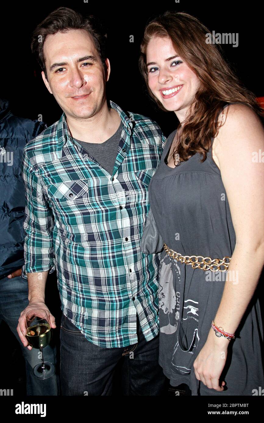 New York, NY, USA. 19 March, 2012. Peter James, Danielle Goben at the ...