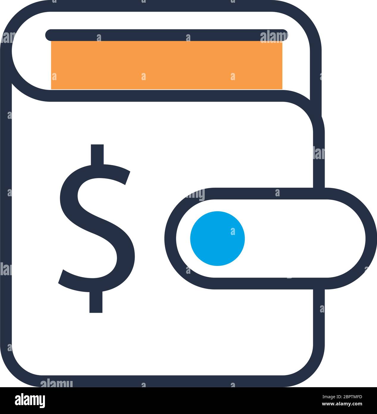 wallet with money dollar symbol fill style Stock Vector Image & Art - Alamy