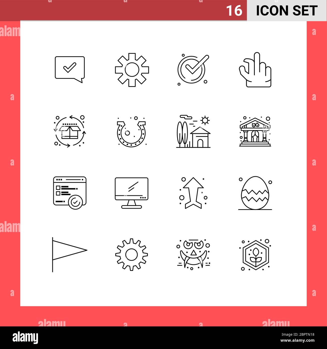 Good luck symbols Stock Vector Images - Alamy