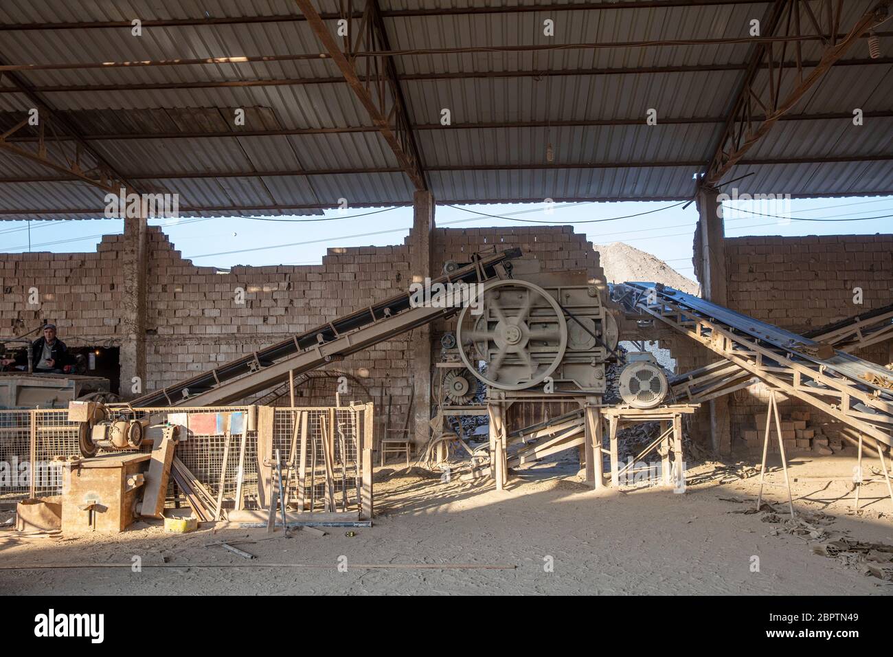 Plant for the production of bricks from clay. Plant for production ...