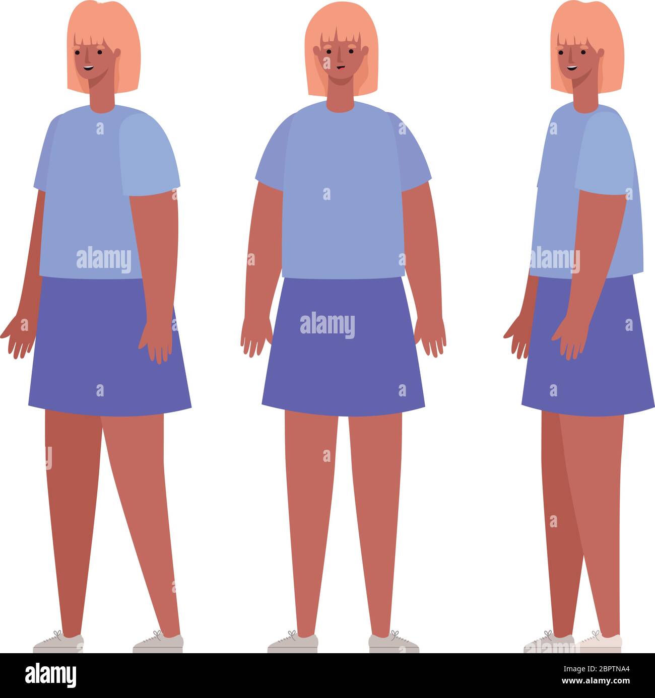 women avatars cartoons vector design Stock Vector Image & Art - Alamy