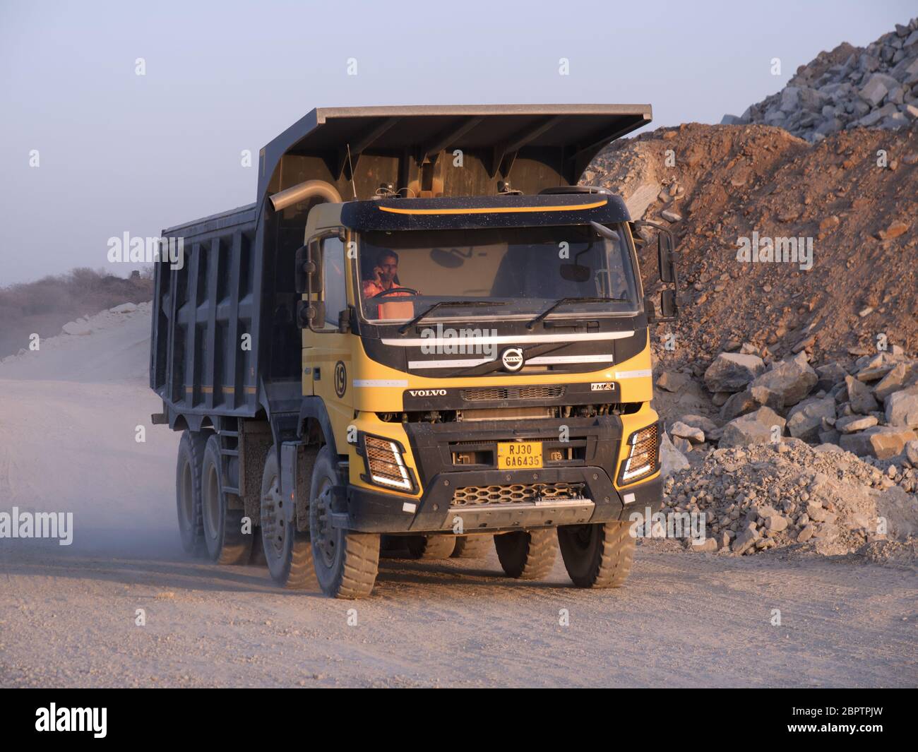 Marble transport in Rajasthan, India Stock Photo - Alamy