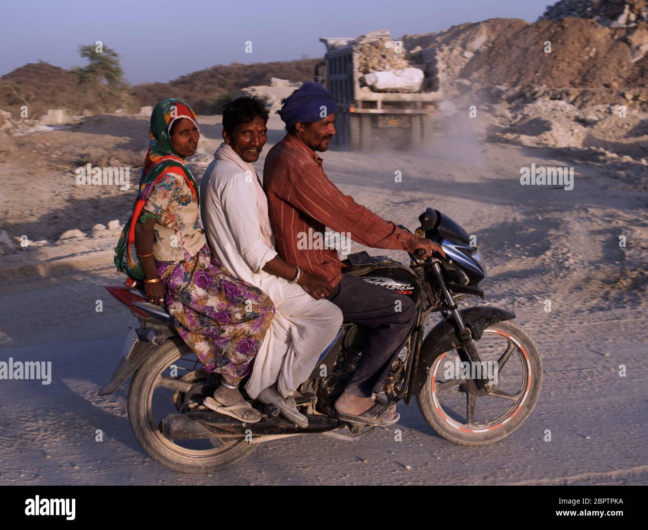 Marble transport in Rajasthan, India Stock Photo - Alamy
