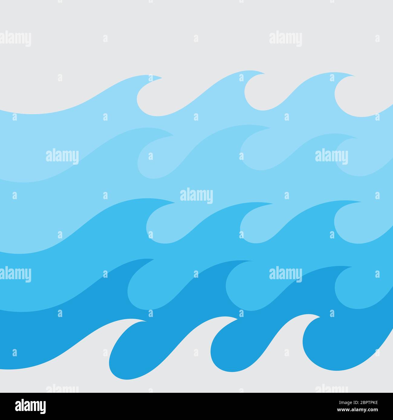 Water wave vector illustration design background Stock Vector Image ...