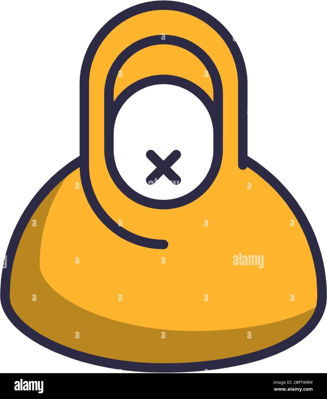 Muslim woman avatar character Cut Out Stock Images & Pictures - Alamy