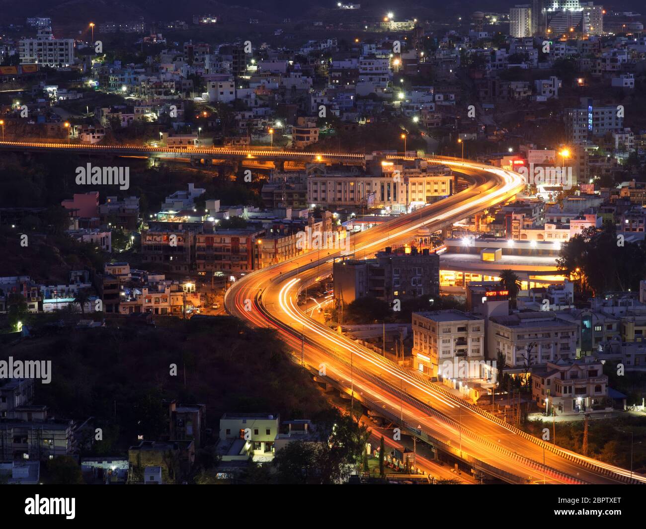 The Golden Quadrilateral in India Stock Photo - Alamy