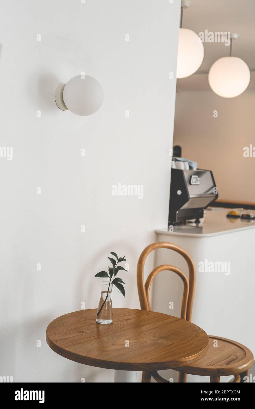 Interior design of a Happy Bones style, Coffee shop, cafe Cafe shop ...