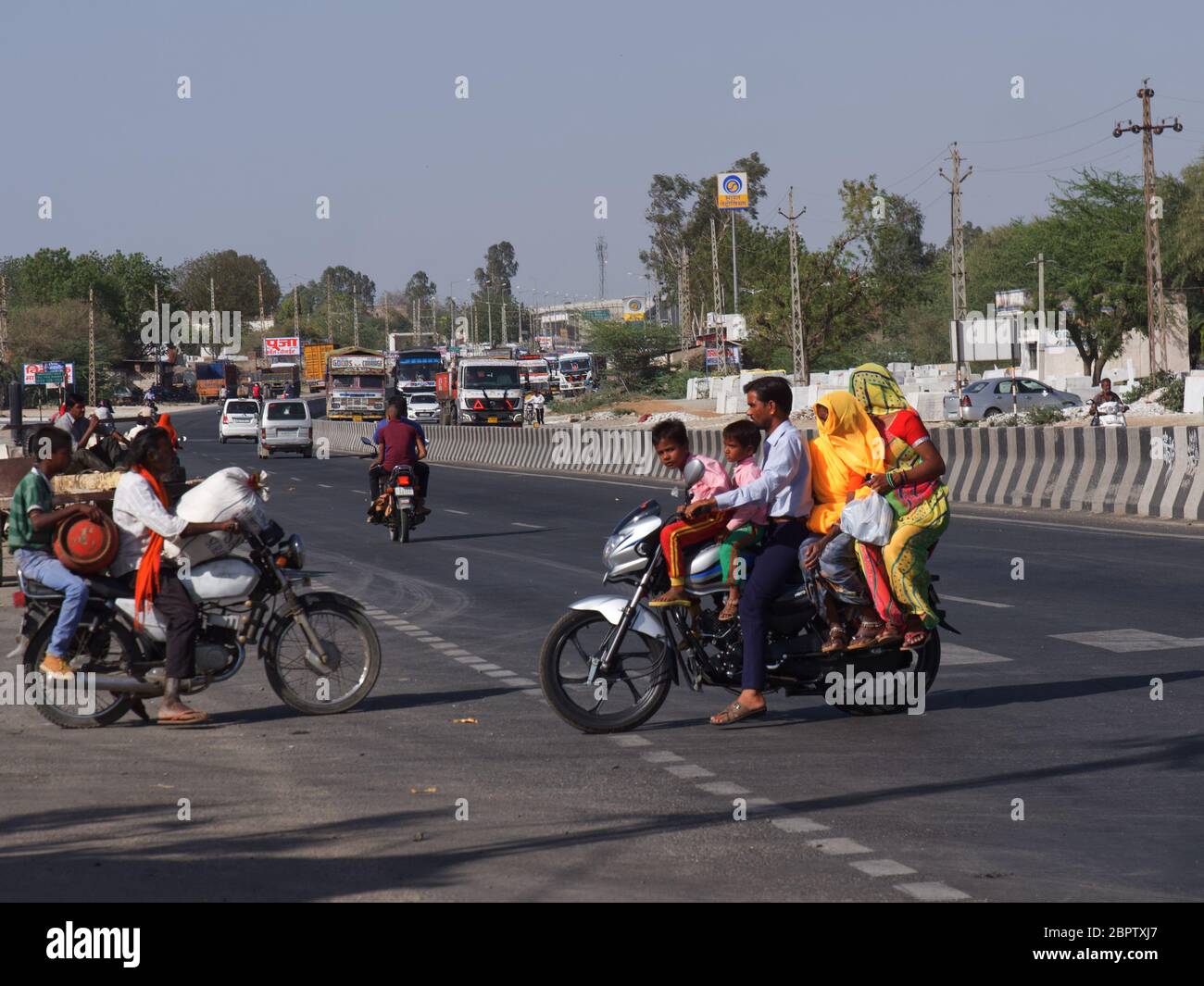 The Golden Quadrilateral in India Stock Photo - Alamy