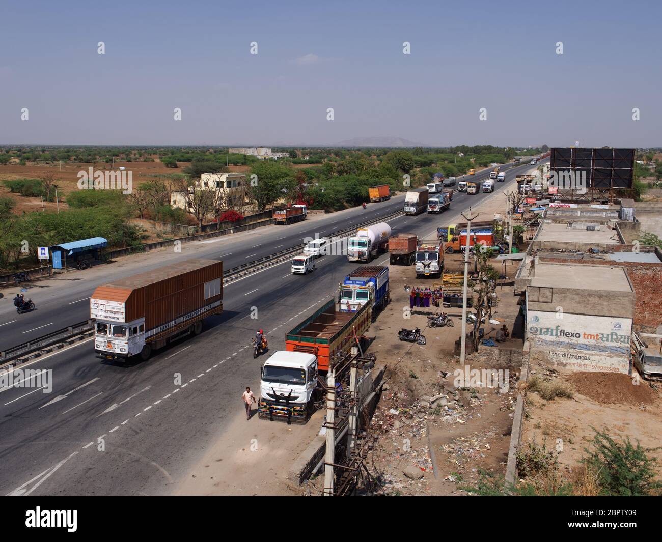 The Golden Quadrilateral in India Stock Photo - Alamy
