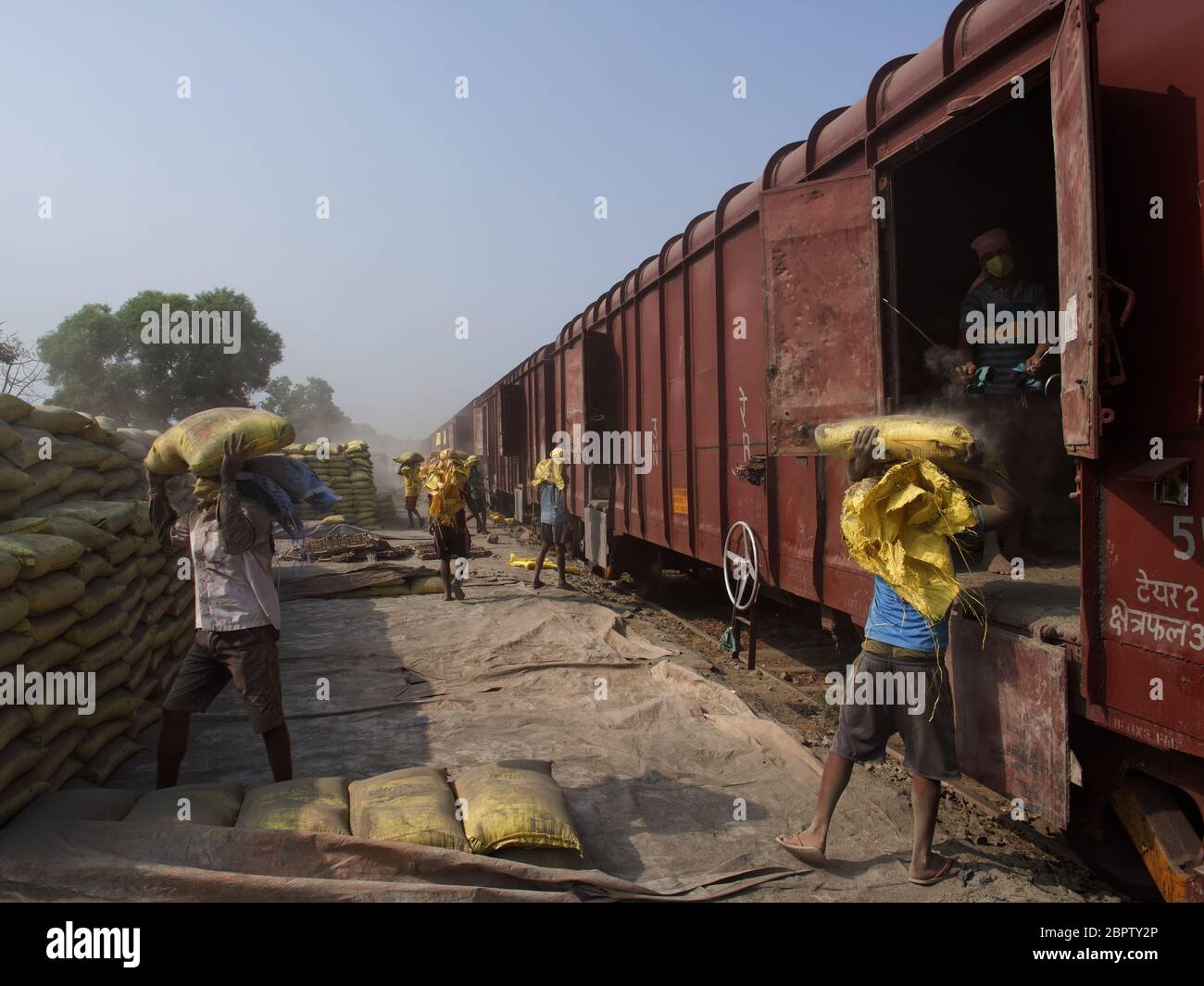 The Golden Quadrilateral in India Stock Photo - Alamy