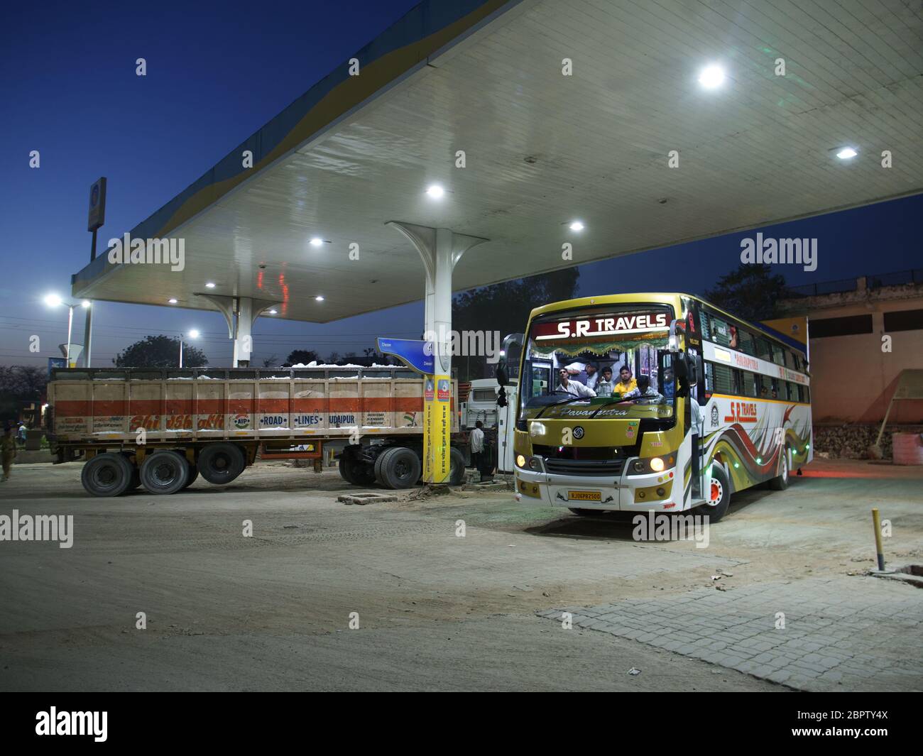 The Golden Quadrilateral in India Stock Photo - Alamy