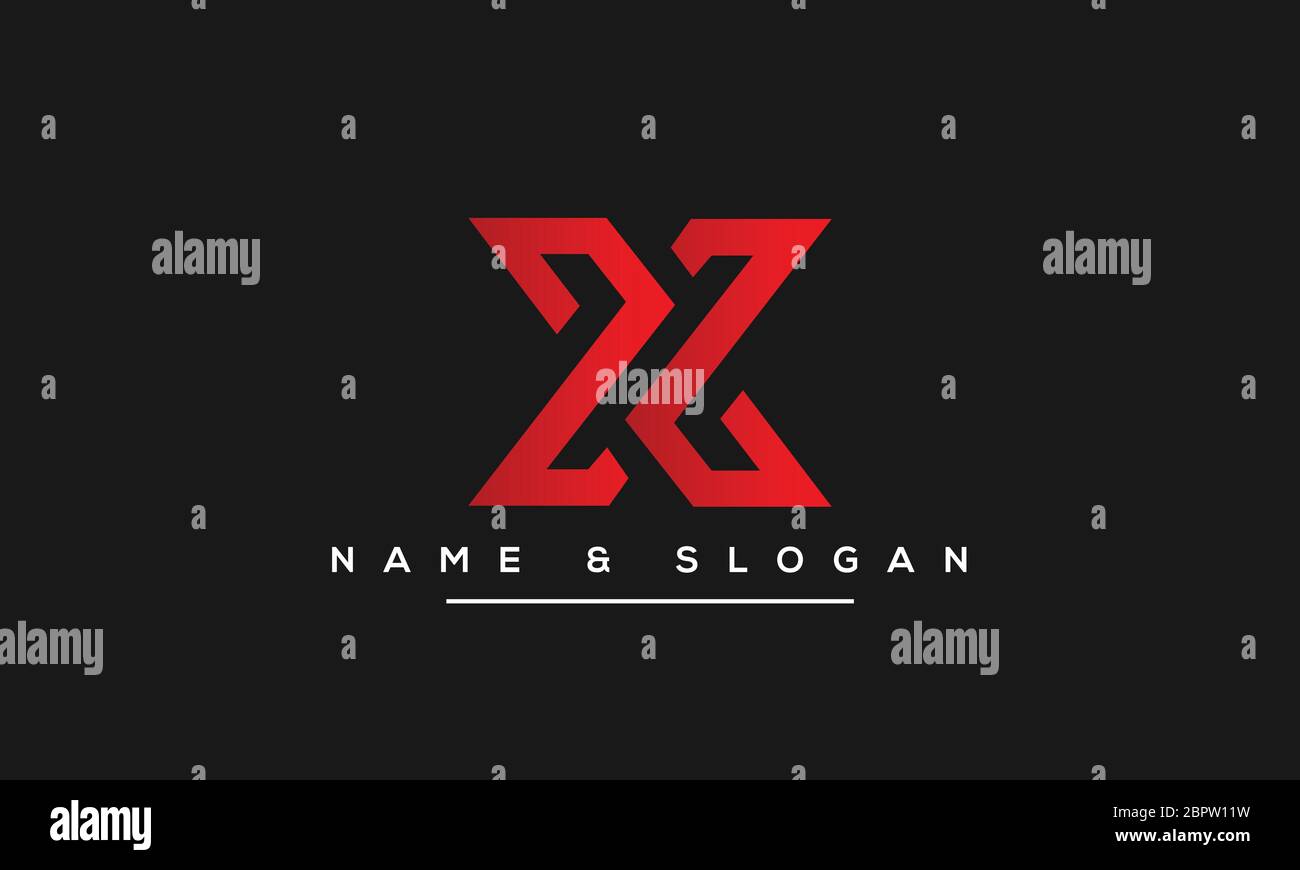 Abstract Letter X, XX Alphabet logo Monogram Stock Vector Image & Art ...