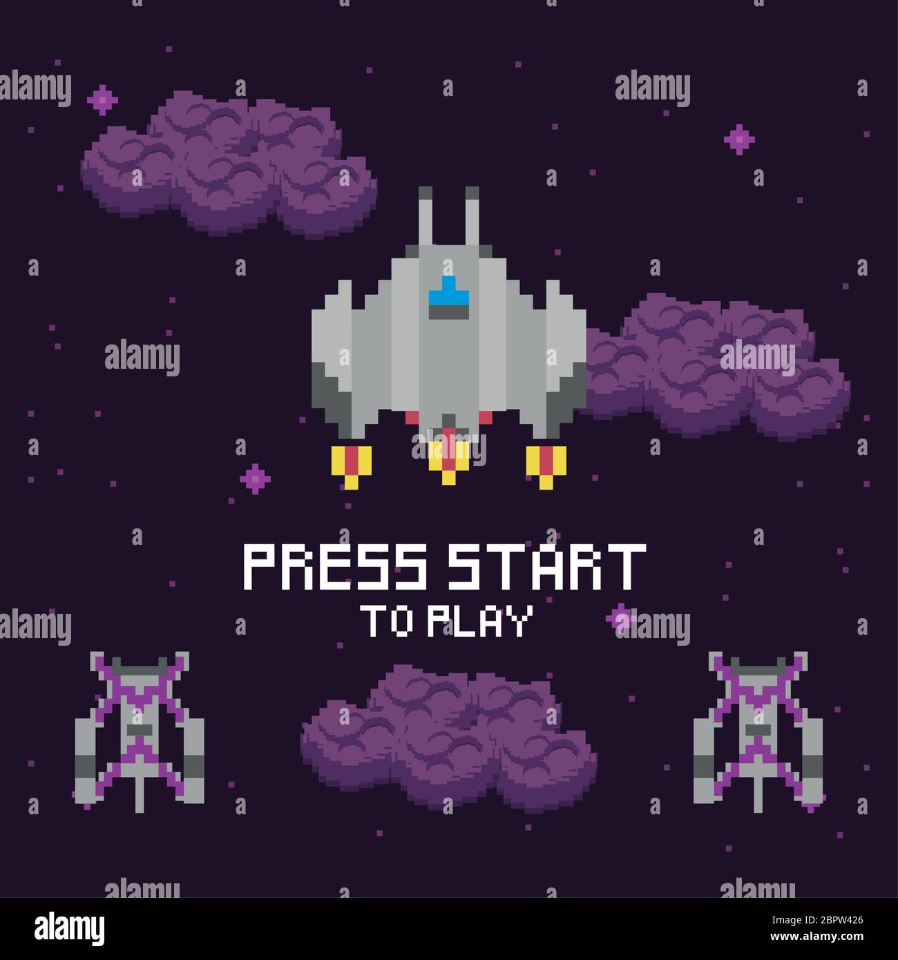 Star symbol digital pixel noise hi-res stock photography and images - Alamy