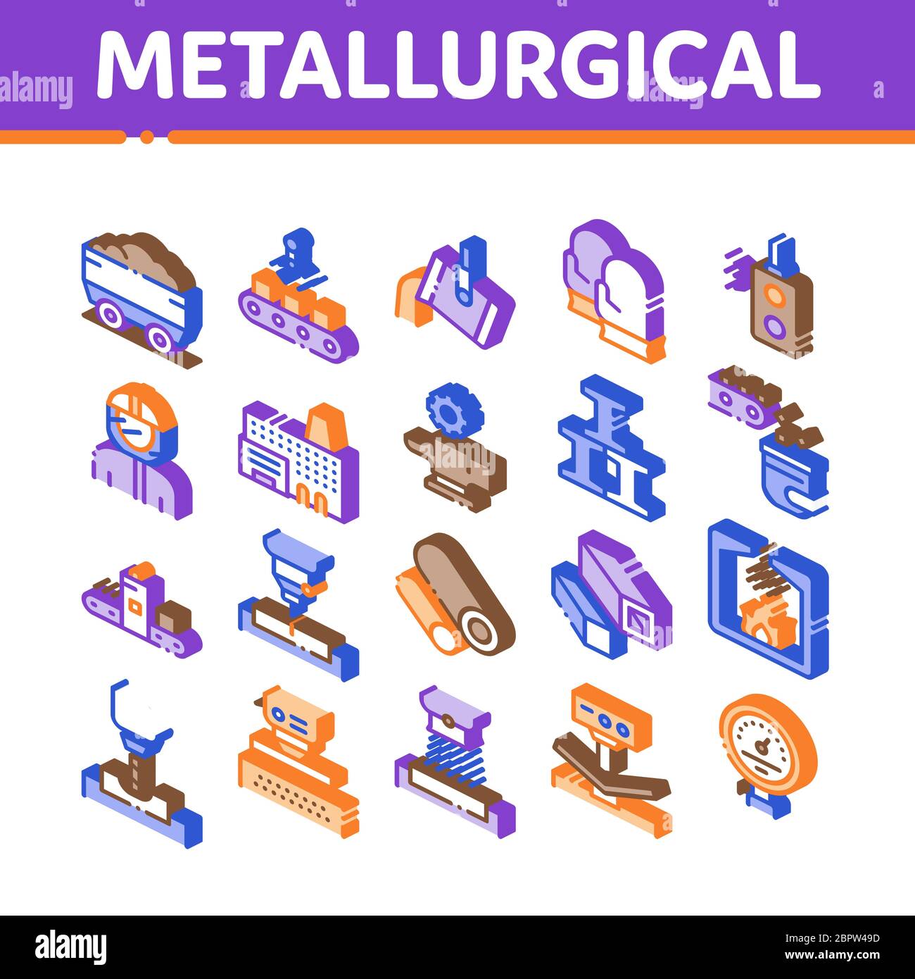 Metallurgical Isometric Elements Icons Set Vector Stock Vector Image ... Metallurgical Isometric Elements Icons Set Vector Stock Vector Image ...