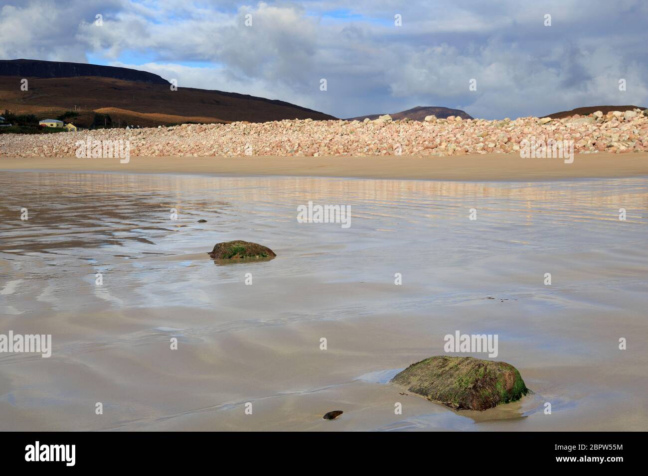 Mulranny Beach on Clew Bay,County Mayo,Connaught,Ireland,Europe Stock ...