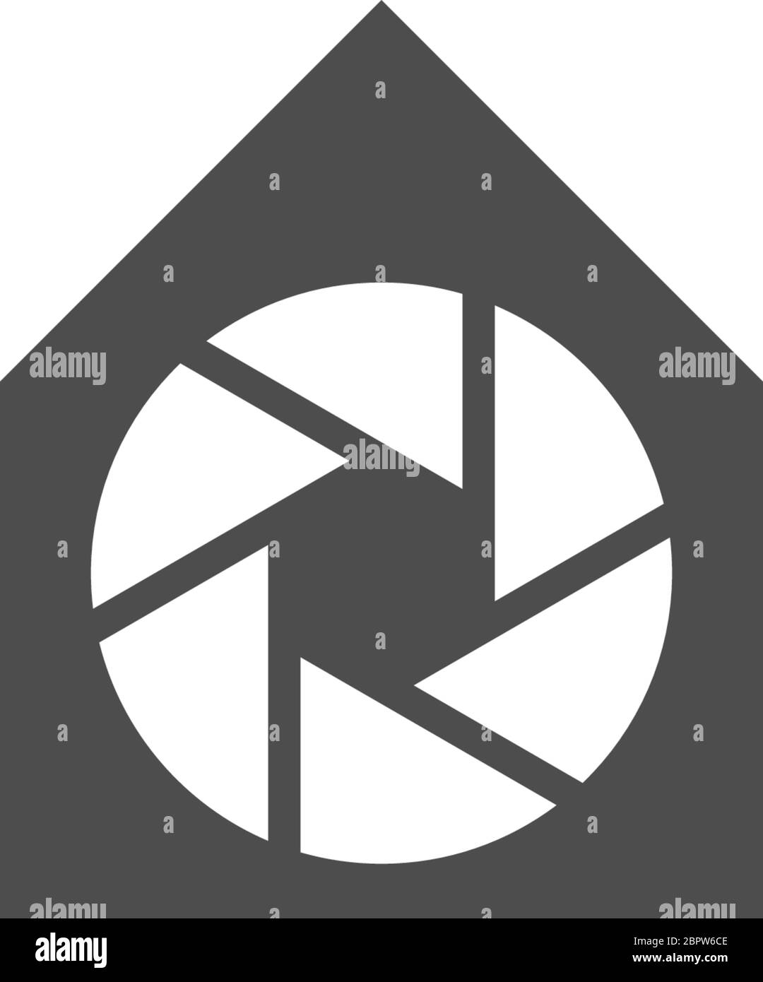 Camera shutter logo Black and White Stock Photos & Images - Alamy