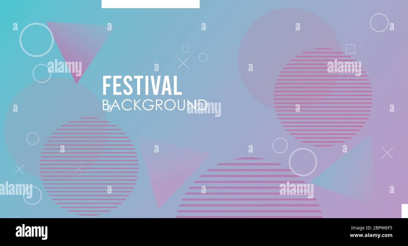 circles colorfull festival background template Stock Vector Image & Art ...