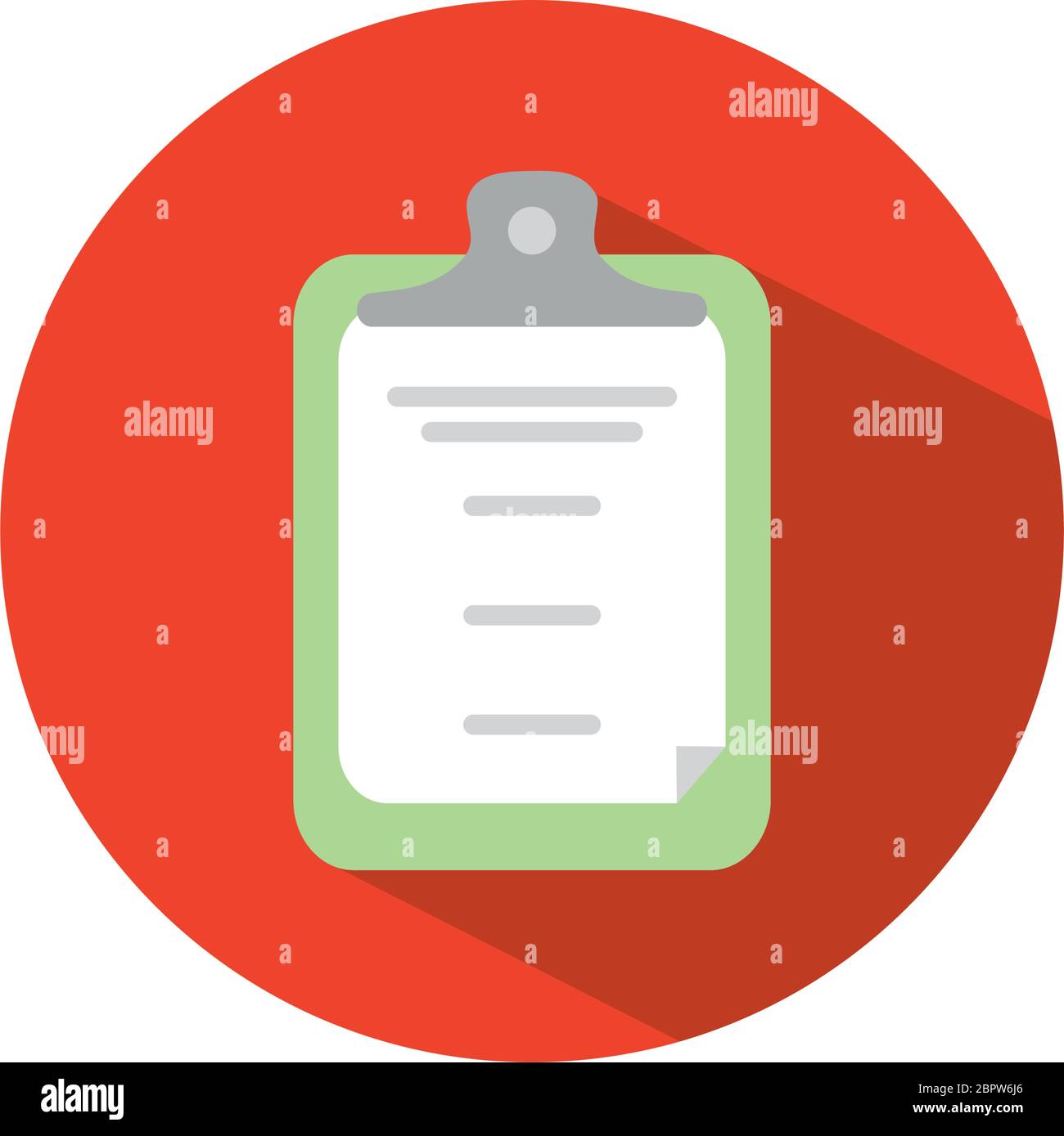 clipboard icon over white background, block flat style, vector ...