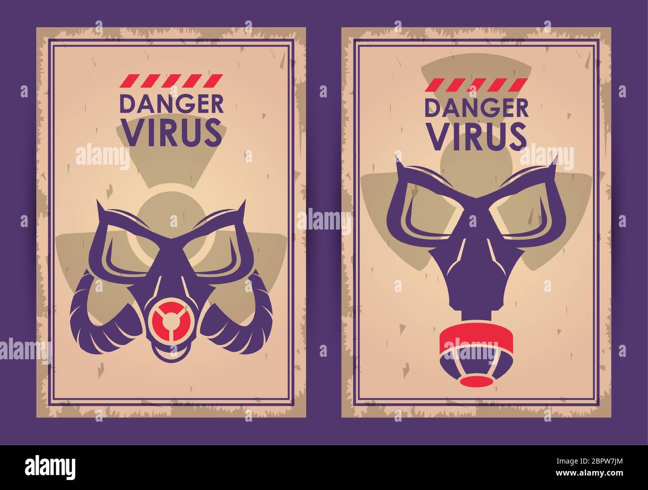 Adjusting respirator Stock Vector Images - Alamy