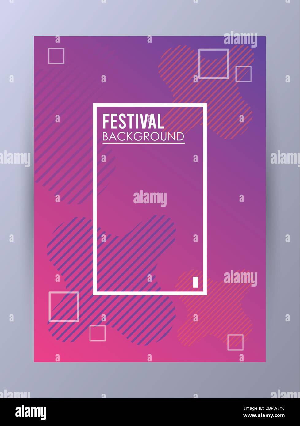 square frame in colorfull festival background Stock Vector Image & Art ...