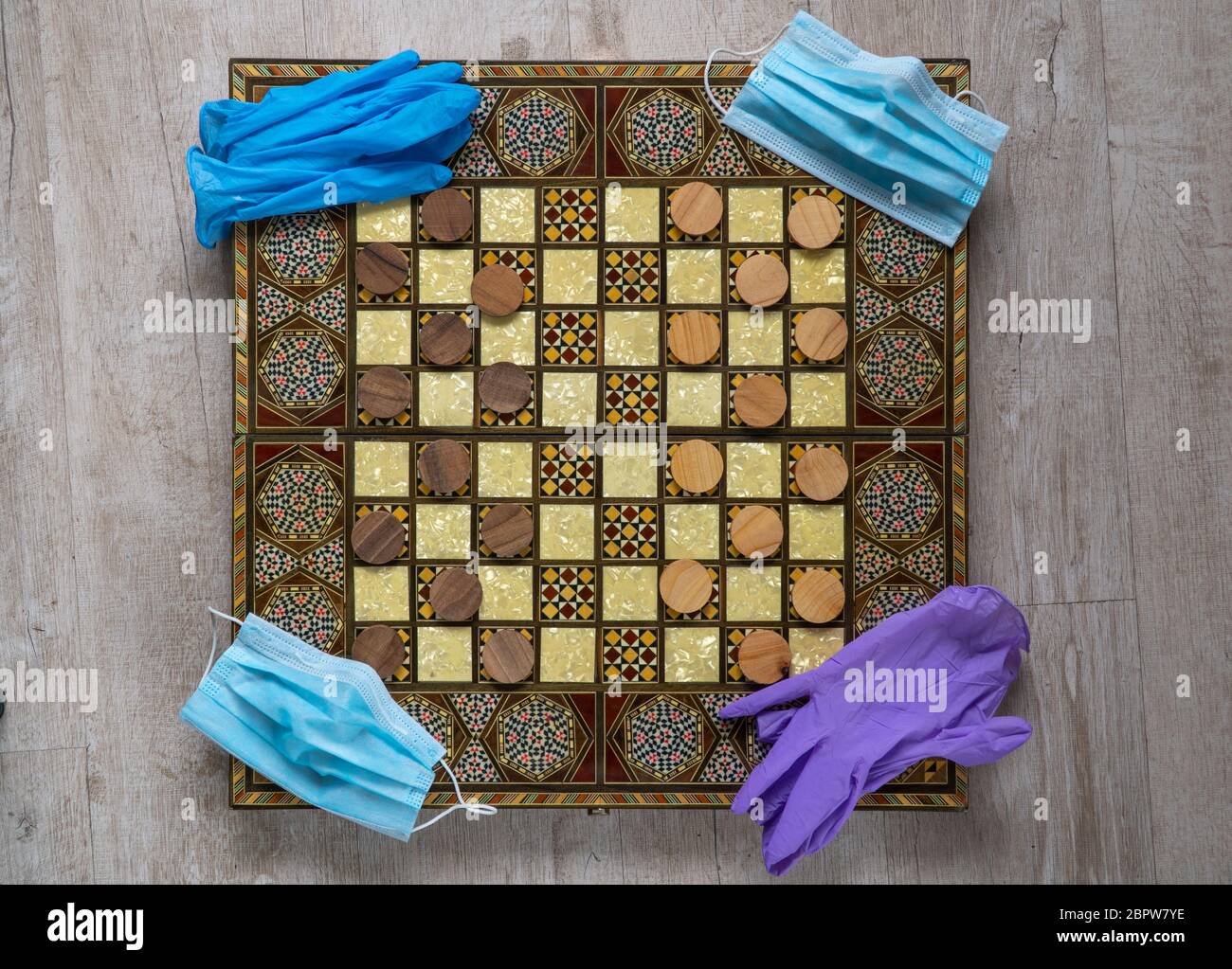 quarantine due coronavirus COVID-19 pandemic. holding activities on the ...