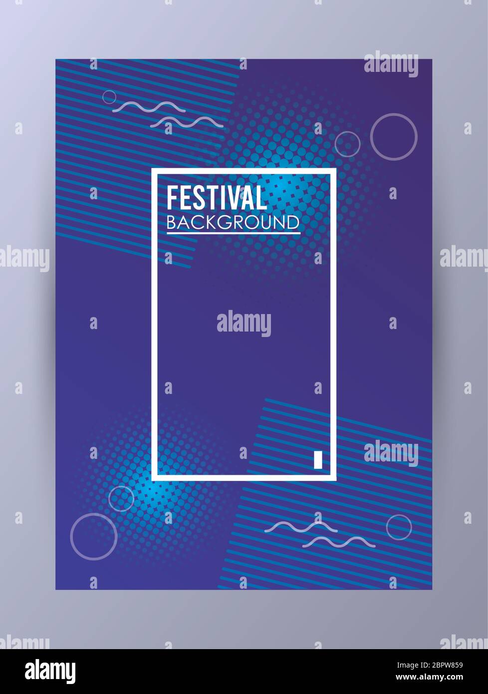 square frame in colorfull festival background Stock Vector Image & Art ...