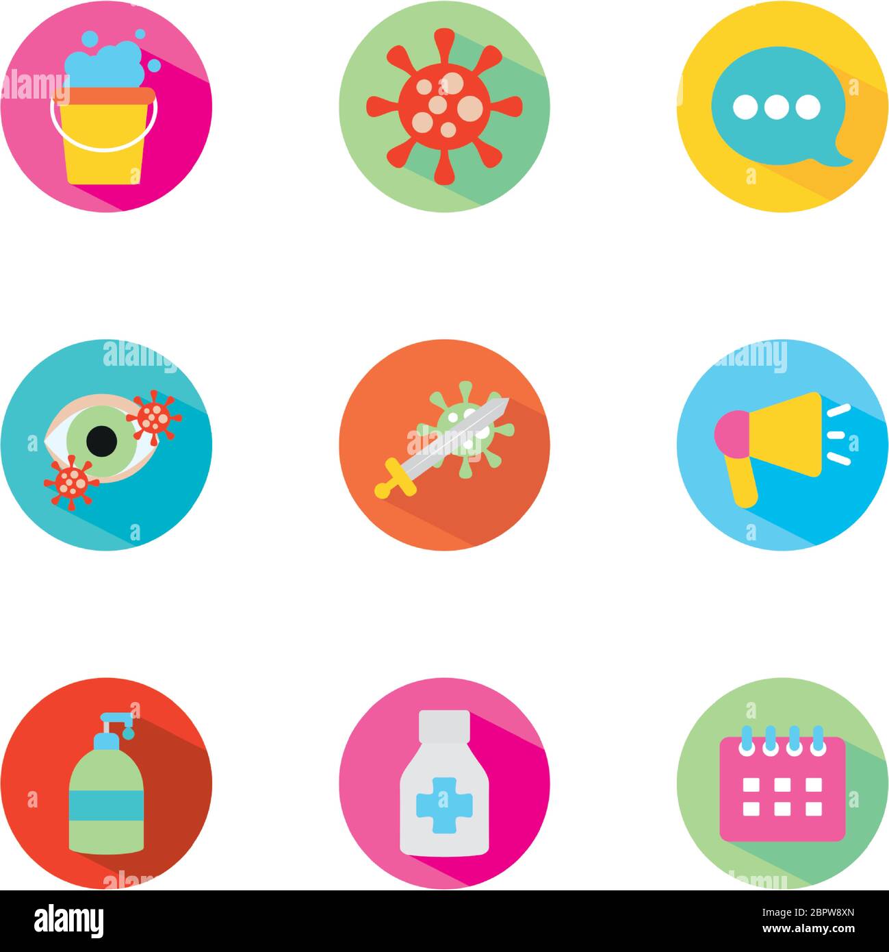 alcohol bottle and stop the spread icon set over white background ...