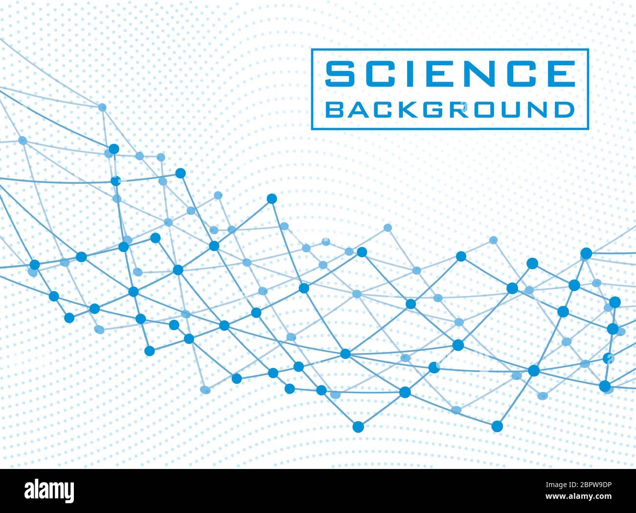 white science background with lines structures Stock Vector Image & Art ...